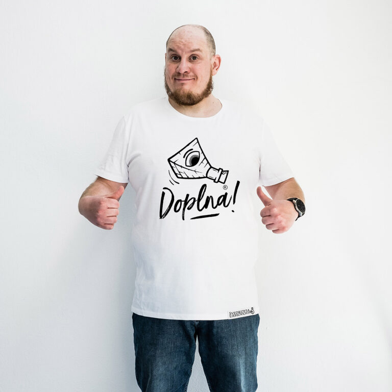 Pánske tričko Doplna! - Kura Harabura